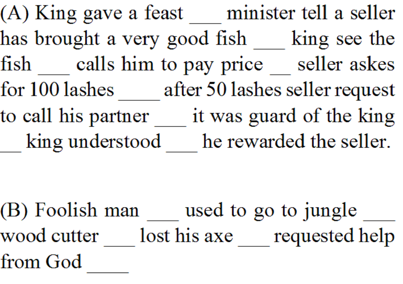 Story Writing Exercise 5 – VR SOLVER