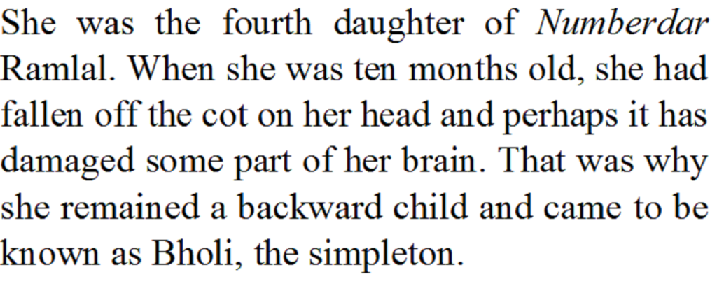 English CBSE Class 10 NCERT Footprints without Feet Chapter 9 Bholi ...