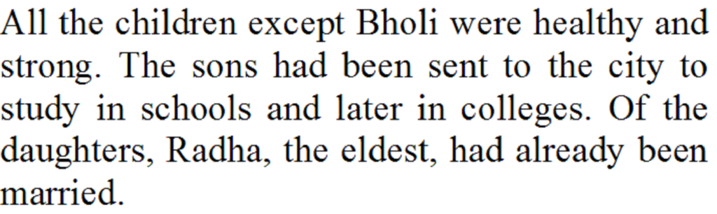 English CBSE Class 10 NCERT Footprints without Feet Chapter 9 Bholi ...