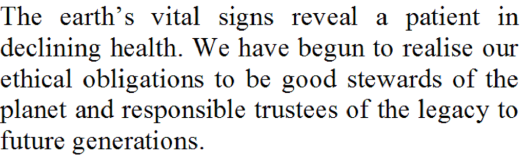 The Ailing Planet, Explanation, Line by Line, Meaning of Difficult ...
