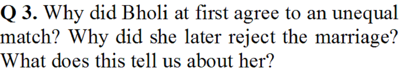 English CBSE Class 10 NCERT Footprints Without Feet Chapter 9 Bholi ...