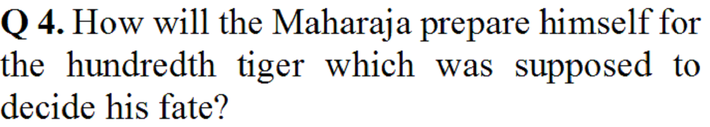 English CBSE Class 12 NCERT Vistas Chapter 2 The Tiger King Free ...