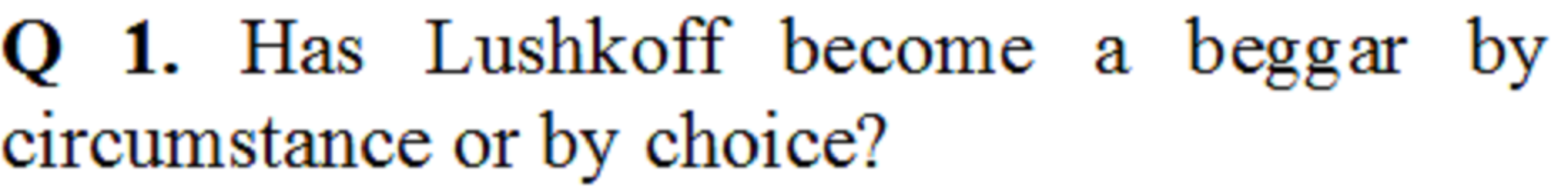 The Beggar Class 9 Textbook Questions and Answers CBSE English Chapter ...